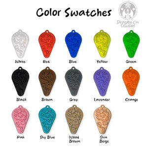 Sergal Furr-emoticons - 3D Printed Furry Keychains (custom ...