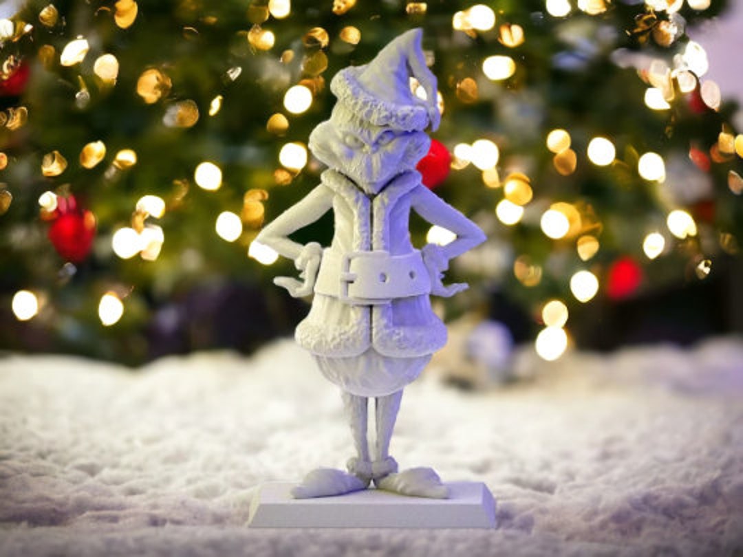 Grinch High Quality STL File 3D STL File For 3D Printers - Etsy España