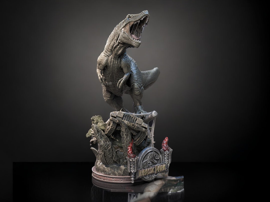 Jurassic Park High Quality STL File 3D Model STL File for 3D Printers ...