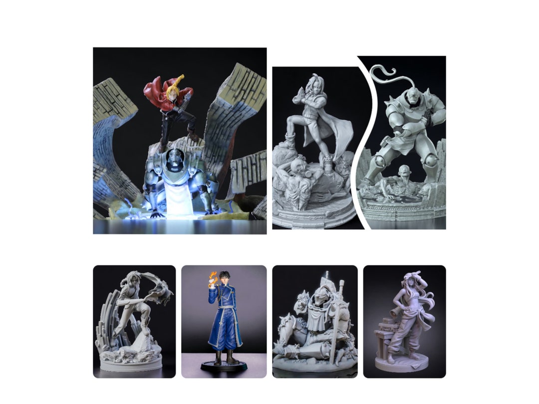 FMA STL File 7 Pieces Pack 3D Model STL File for 3D Printers - Etsy ...