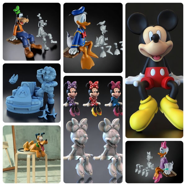 Characters Cartoon - Etsy