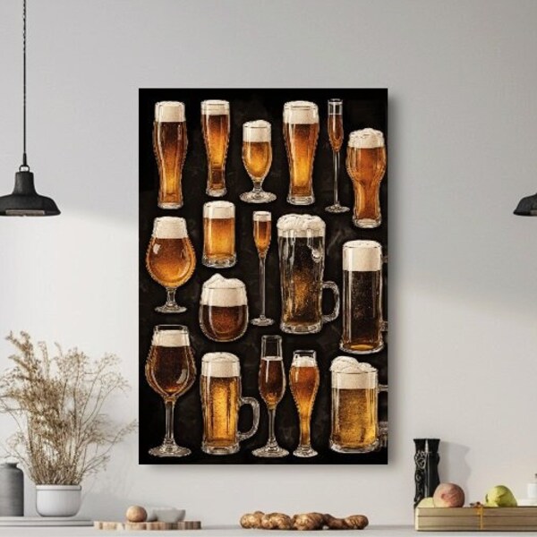 Beer Artwork - Etsy