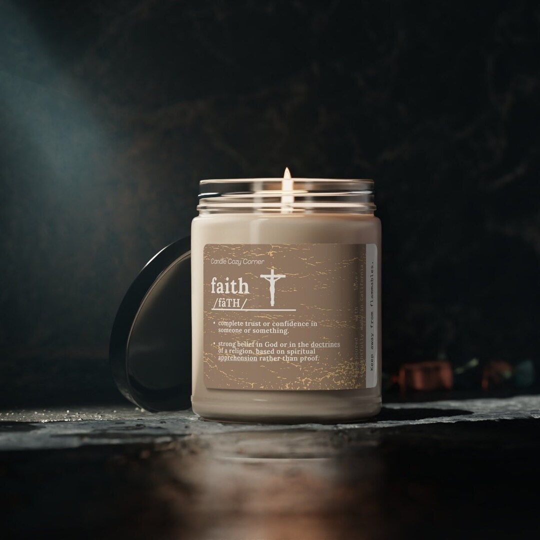 Bible Verse Candle / Scripture Candle / Soy Wax Candle / Religious ...