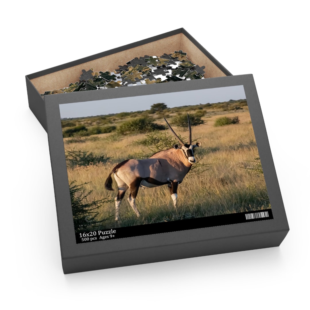 Picture Puzzle 120, 252, 500-piece Gemsbok/oryx - Etsy