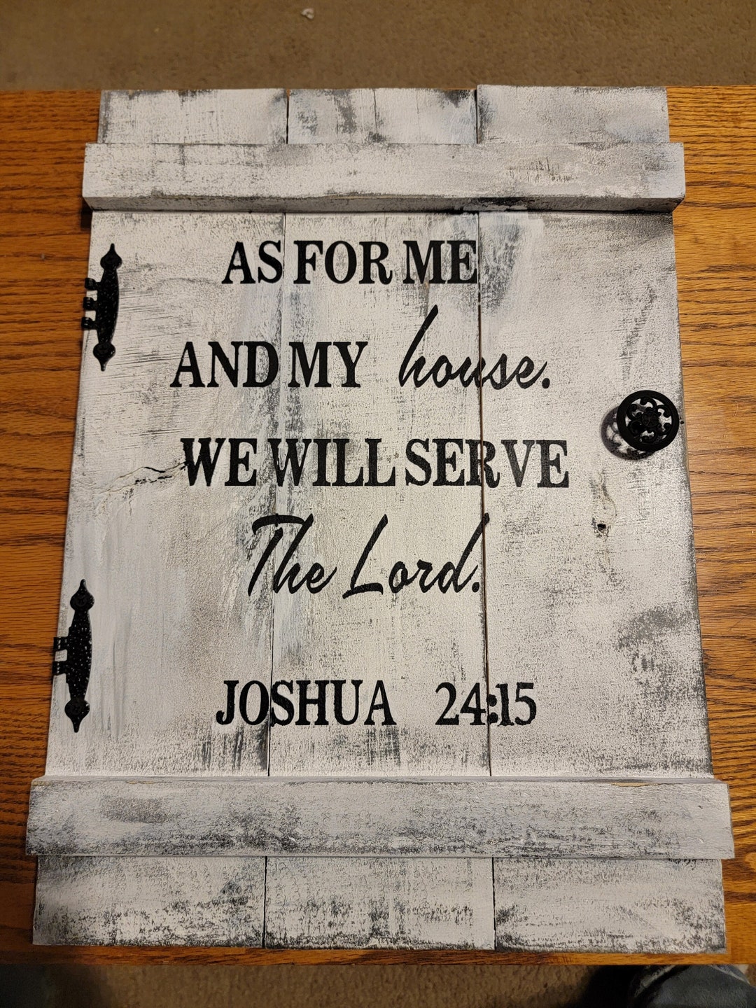 Joshua 24:15 Sign - Etsy