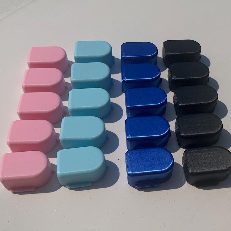 Blue/black Buttons - Etsy