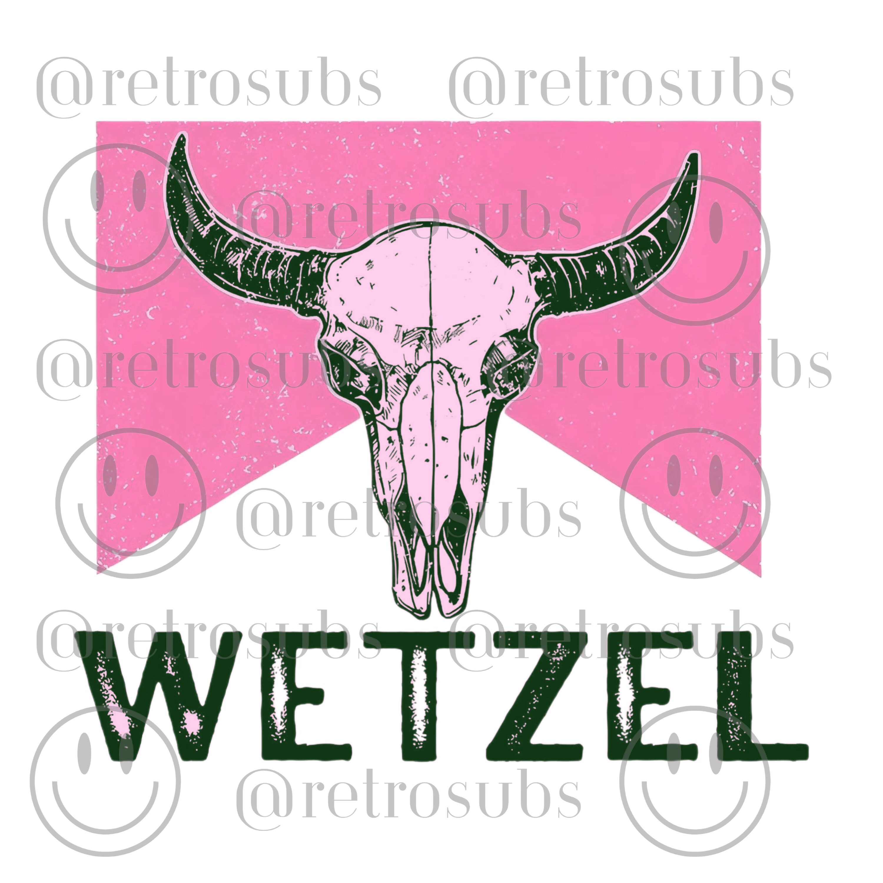 Wetzel Pink SVG PNG - Etsy