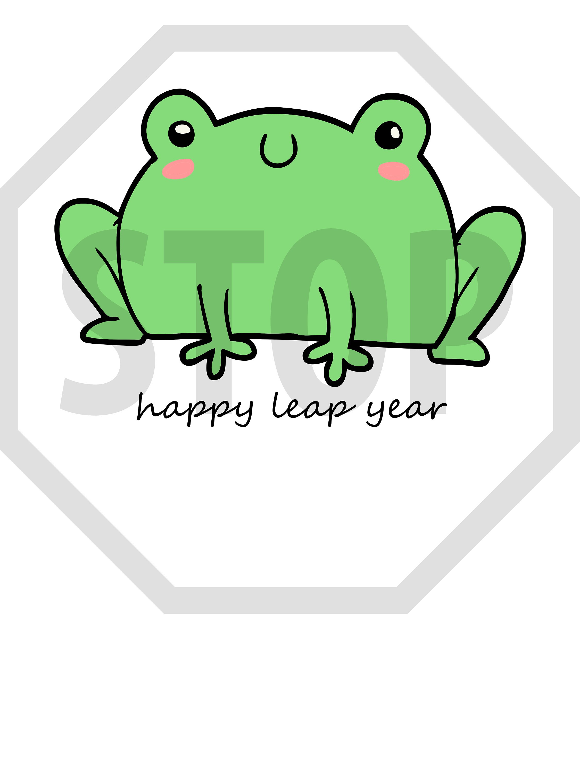 Happy Leap Year, Leap Day 2024, Leap Frog Perfect for Clasroom Teacher ...