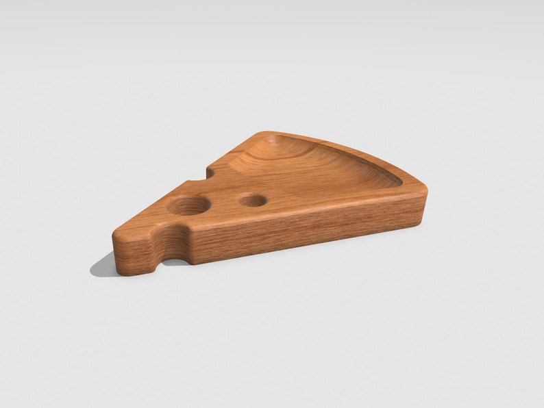 Cheese Slice Serving Tray - 3d STL File for CNC - Etsy