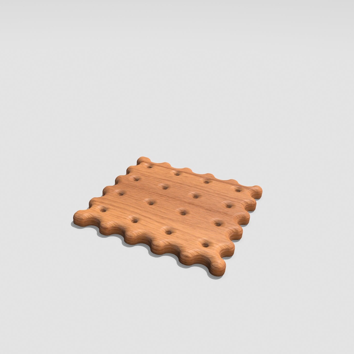 Biscuit Coaster - 3D STL File for CNC - Etsy