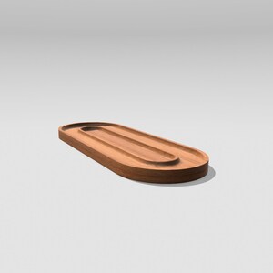 Oval Serving Tray - 3d STL File for CNC - Etsy