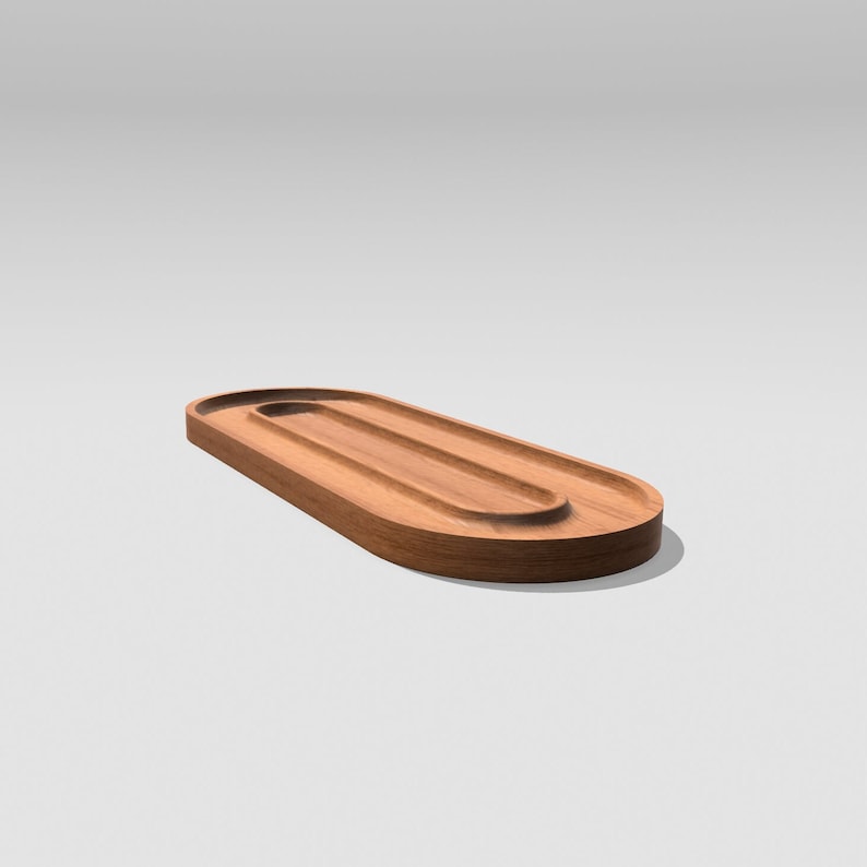 Oval Serving Tray 3d STL File for CNC - Etsy