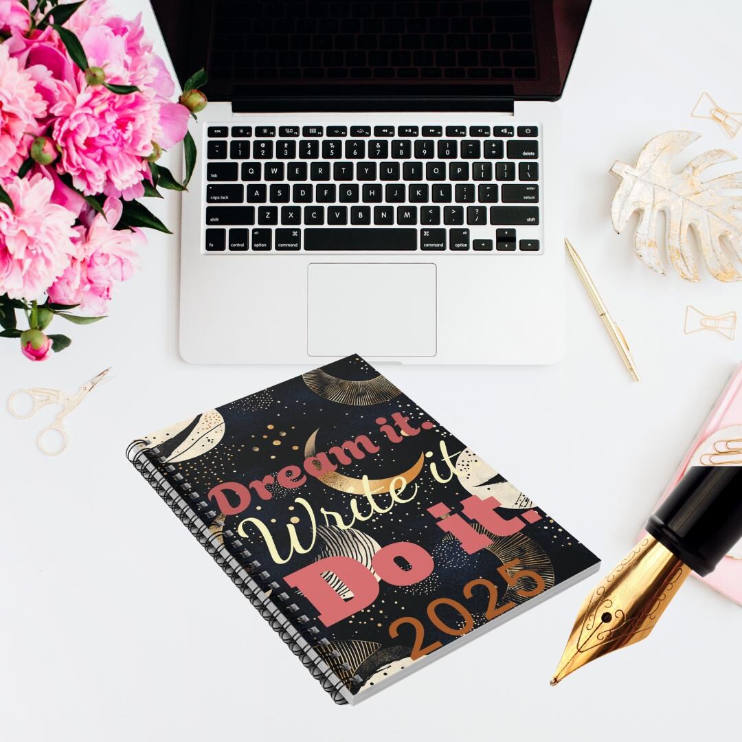 Dream It, Write It, Do It 2025 Spiral Notebook - Etsy