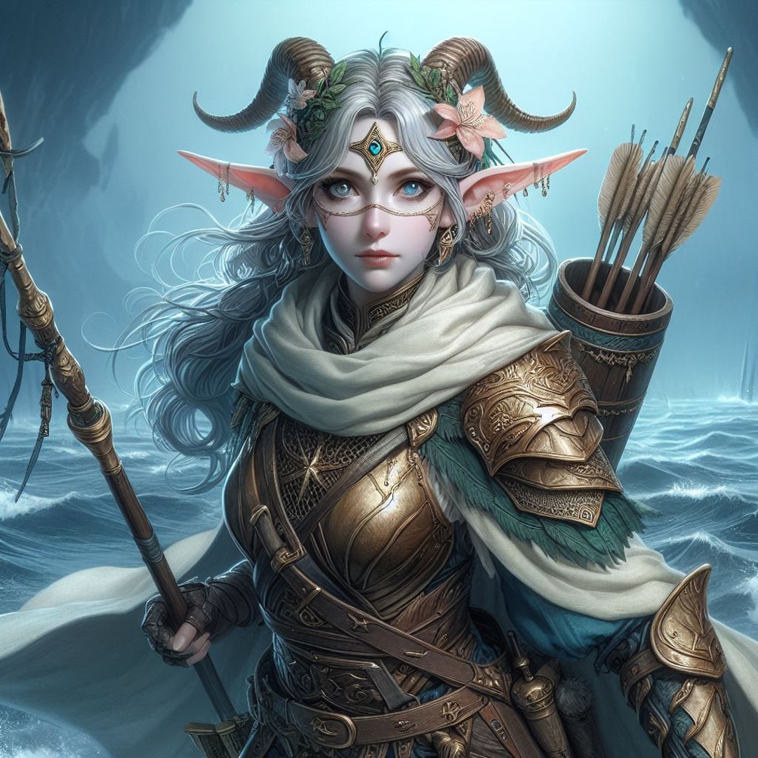Digital Art for Dnd Characters and Monsters: Tiefling - Etsy