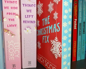 The Christmas Fix by Lucy Score Custom Sprayed Edges - Etsy