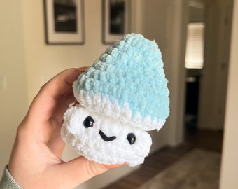 Crochet Amigurumi Mushroom Pop-it Fidget Toy Plushie - Etsy