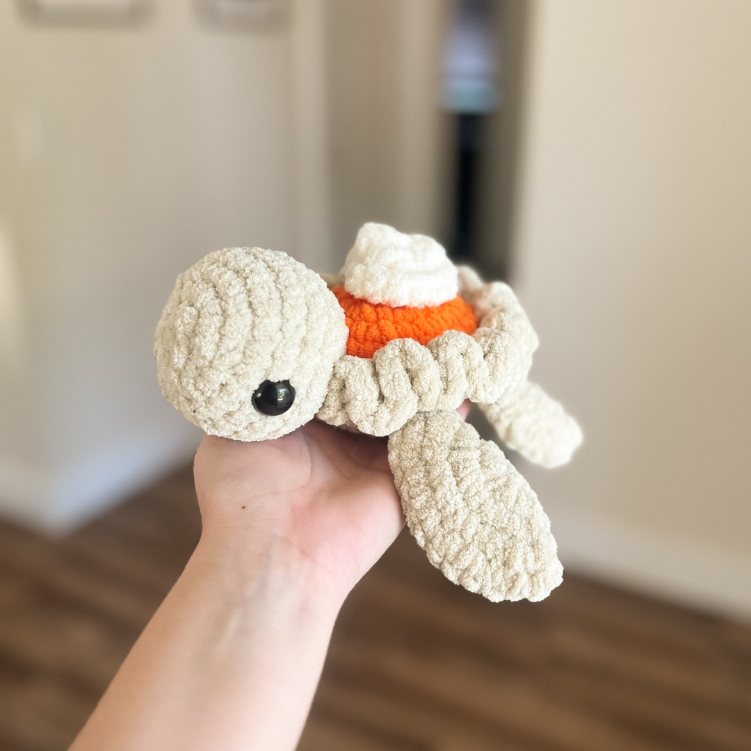 Pumpkin Pie Turtle, Crochet Turtle, Crochet Food, Autumn Plushies ...