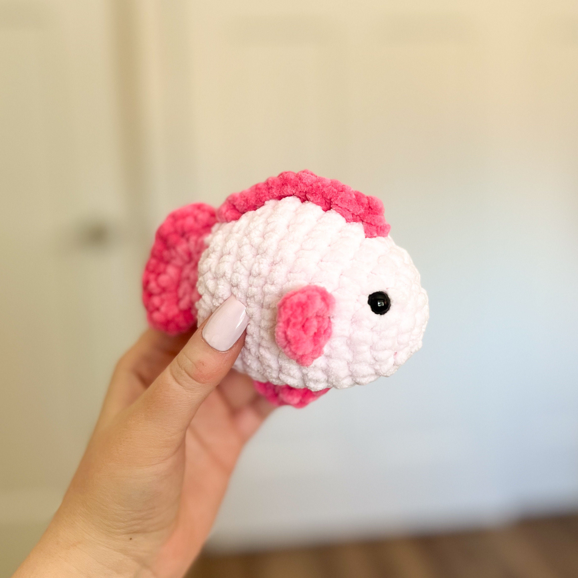 Crochet Fish Plushie, Handmade Soft Toy, Fish Gifts, Gifts for Kids ...