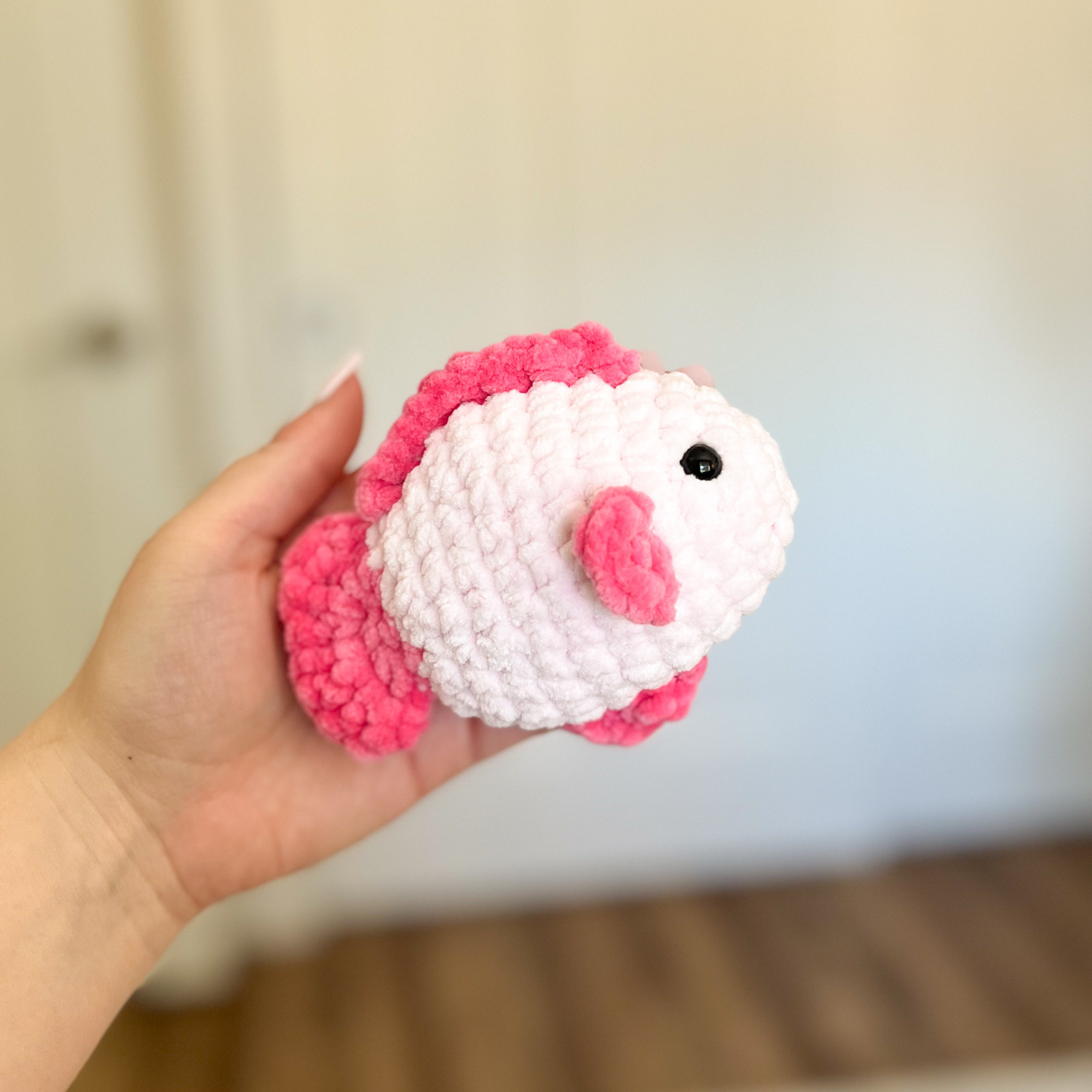 Crochet Fish Plushie, Handmade Soft Toy, Fish Gifts, Gifts for Kids ...