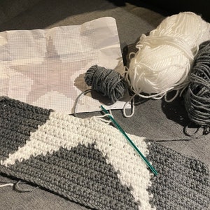 5 Point Star Graph Pattern - Etsy