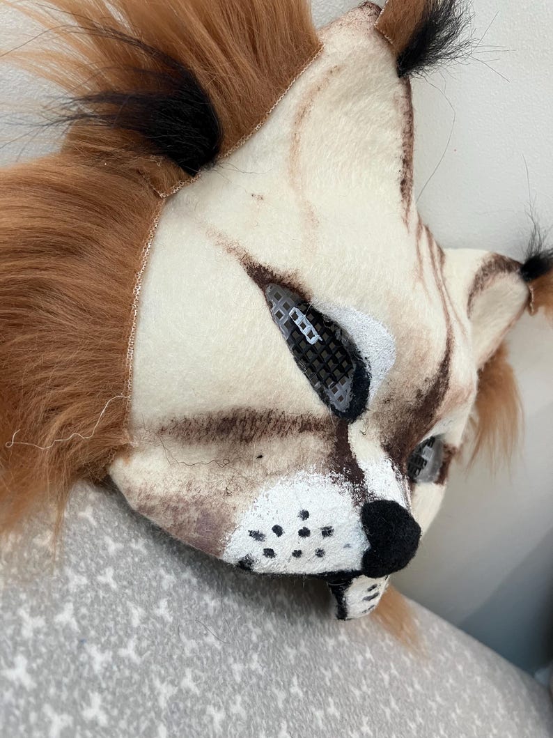 Lynx Mask - Etsy