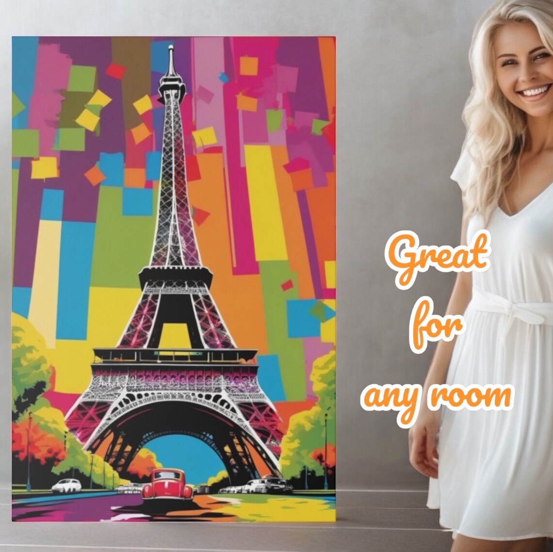 Custom Pop Wall Art Gift Idea for Newlyweds or Wall Decor for Their ...