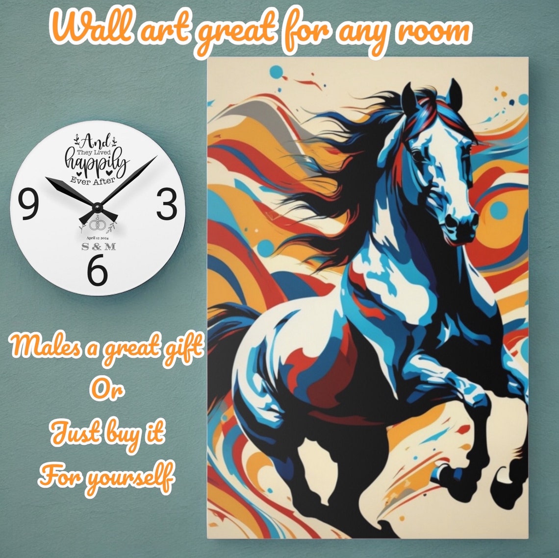 Pop Wall Art Canvas Great for a Living Room or Office Space Gift Ideas ...