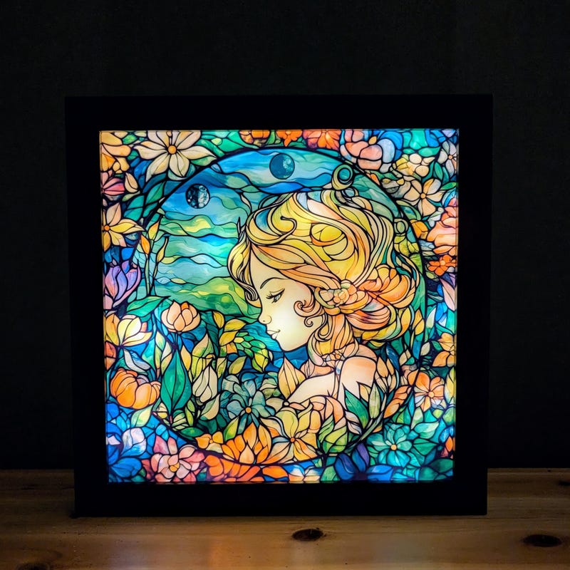 Lighted Shadow Box - Etsy
