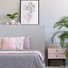 Fine Line Flower Wall Print - Etsy