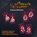 Halloween Memory Game in Spanish, Kids Game, Printable Halloween, 15 ...