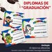 Preschool Graduation Diplomas | 20 Printable Designs in Spanish | End ...