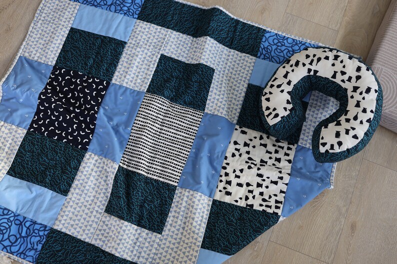Custom Name Quilt- Complex Quilt Pattern Front With Appliqué Name - Etsy
