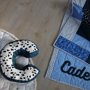 Custom Name Quilt- Complex Quilt Pattern Front With Appliqué Name - Etsy