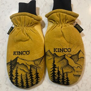 Custom Kinco Snow Gloves/mitts - Etsy