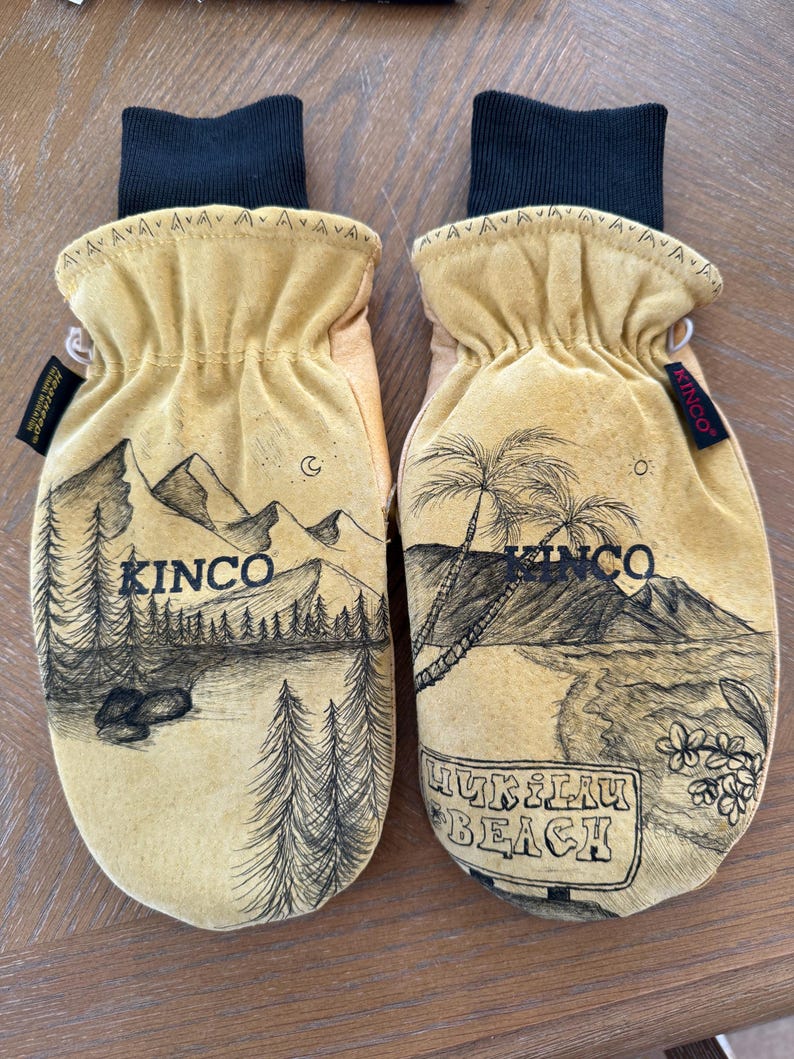 Custom Kinco Snow Gloves/mitts - Etsy