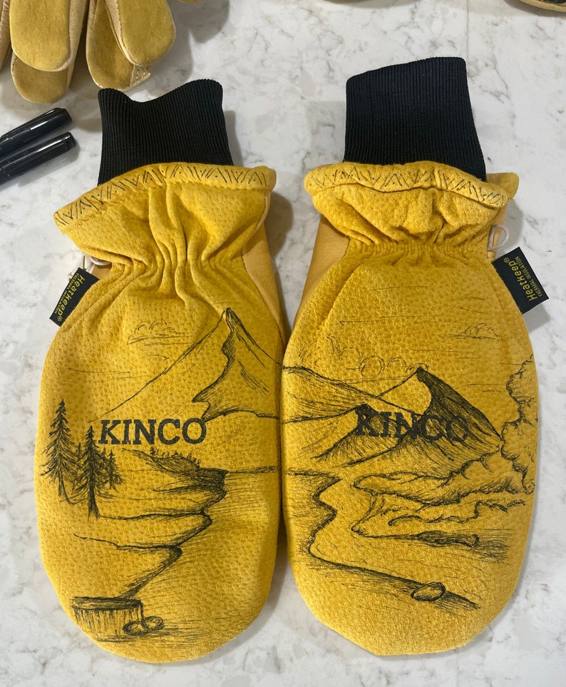 Custom Kinco Snow Gloves/mitts - Etsy