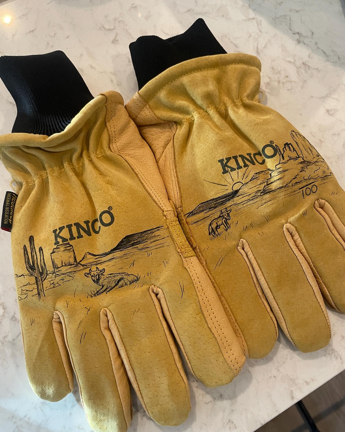 Kinco Snow Gloves/mitts Desert Mountain Designs 1, 2, & 3 - Etsy