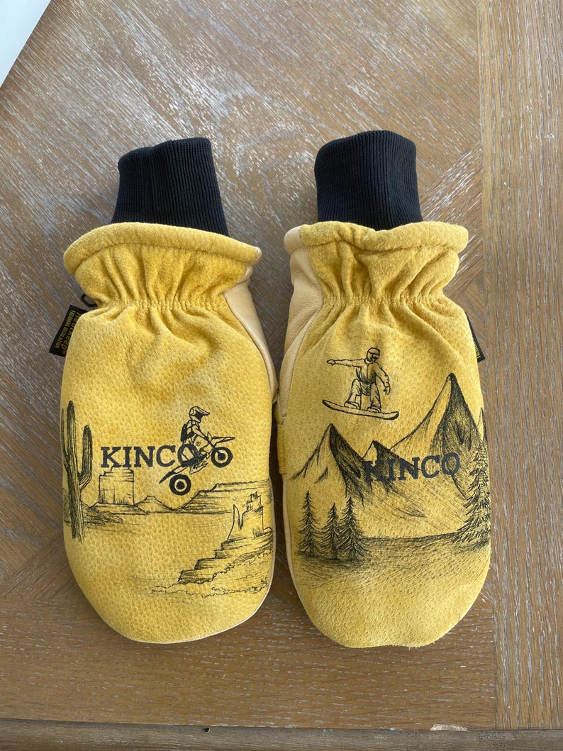 Custom Kinco Snow Gloves/mitts - Etsy