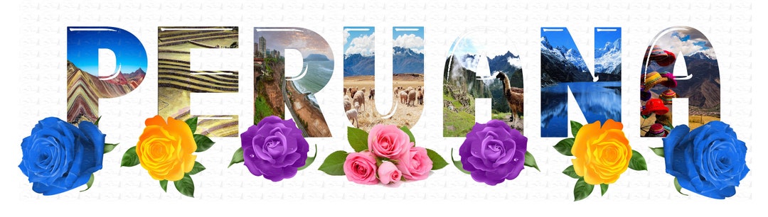 PERUVIAN ROSES Photos of PERU Pdf, Jpg, Svg, Png Digital Download High ...