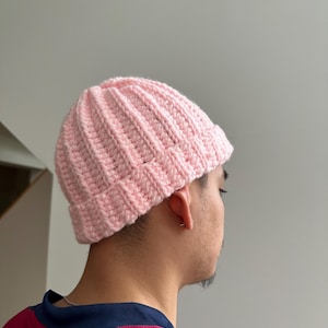 Easy Crochet Ribbed Beanie Pattern: Beginner Friendly (PDF Pattern) - Etsy