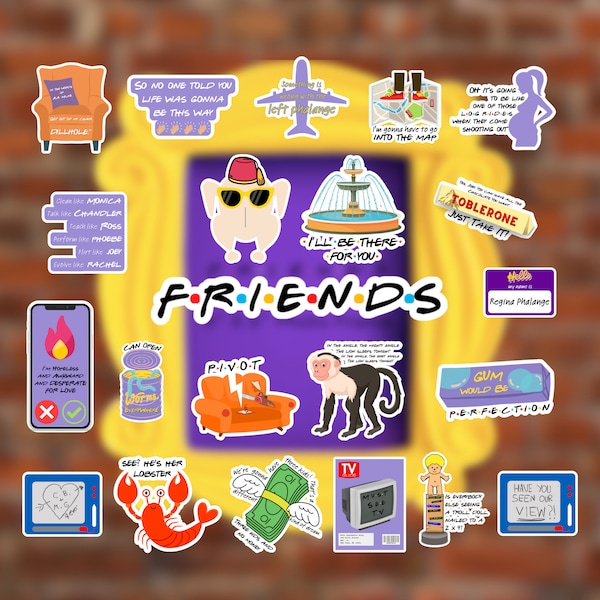 Friends Printable - Etsy
