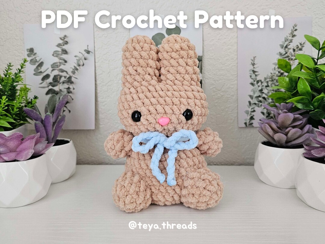Coco the Bunny Crochet Pattern PDF Download - Etsy