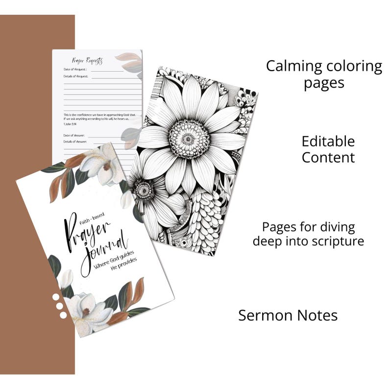 Editable Canva Digital Prayer Journal | Daily Praise & Gratitude ...