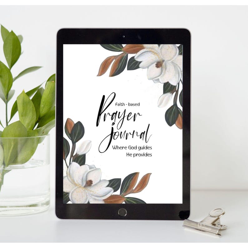 Editable Canva Digital Prayer Journal | Daily Praise & Gratitude ...