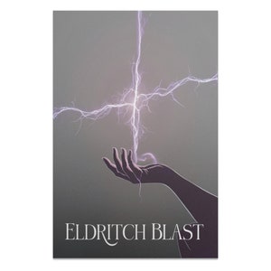 Eldritch Blast Wall Art Poster, Fantasy Magic Artwork, Dungeons Dragons ...