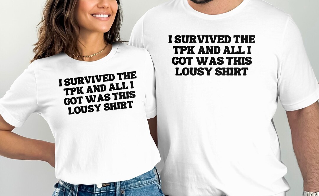 Dnd Meme Shirt, I Survived the TPK Shirt, Dungeons Dragons Tee, Gamer ...