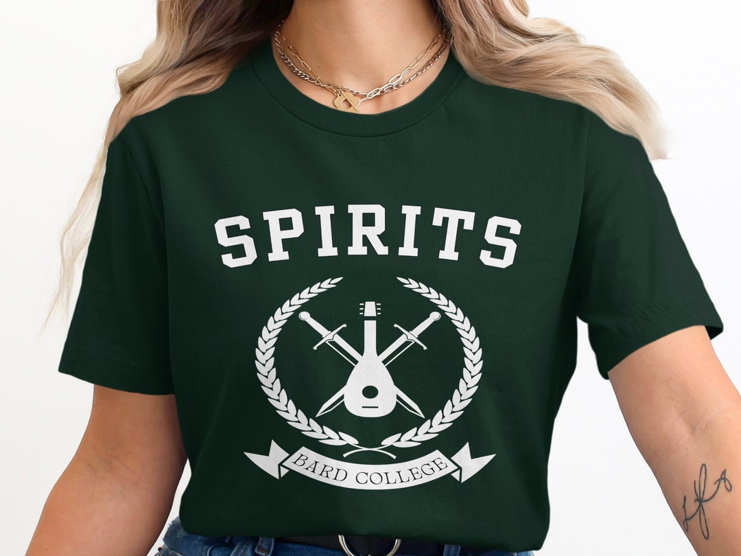 Spirits Bard College T-shirt, College Spiritwear Tee, School Pride ...