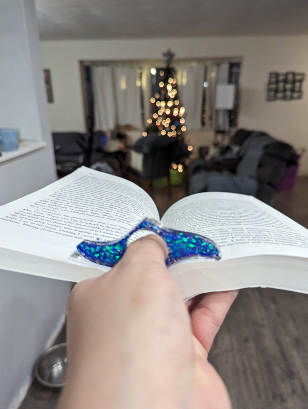 1 Thumb- Book Thumb Page Holder - Etsy