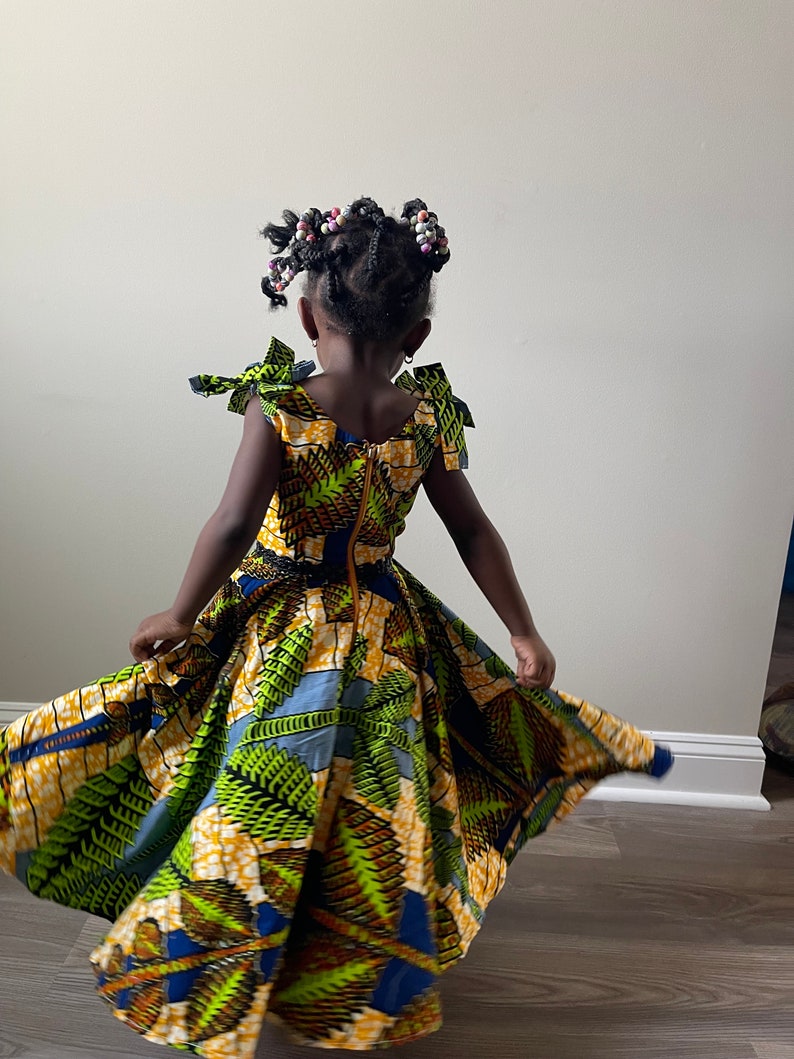 Gorgeous African Print Ankara Baby Girl Dress. African Print Girl ...
