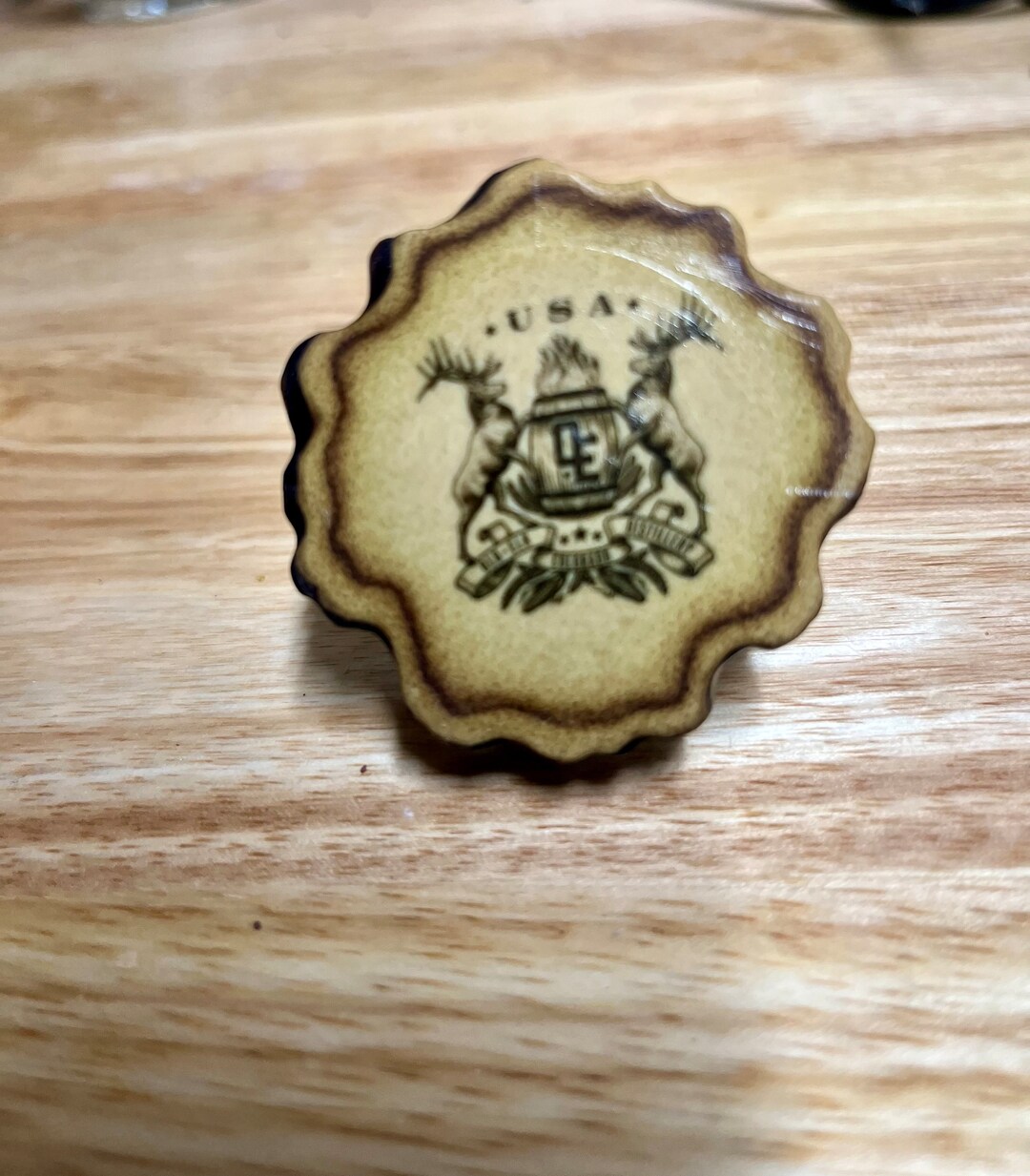 Cork Keychain, Old Elk - Etsy